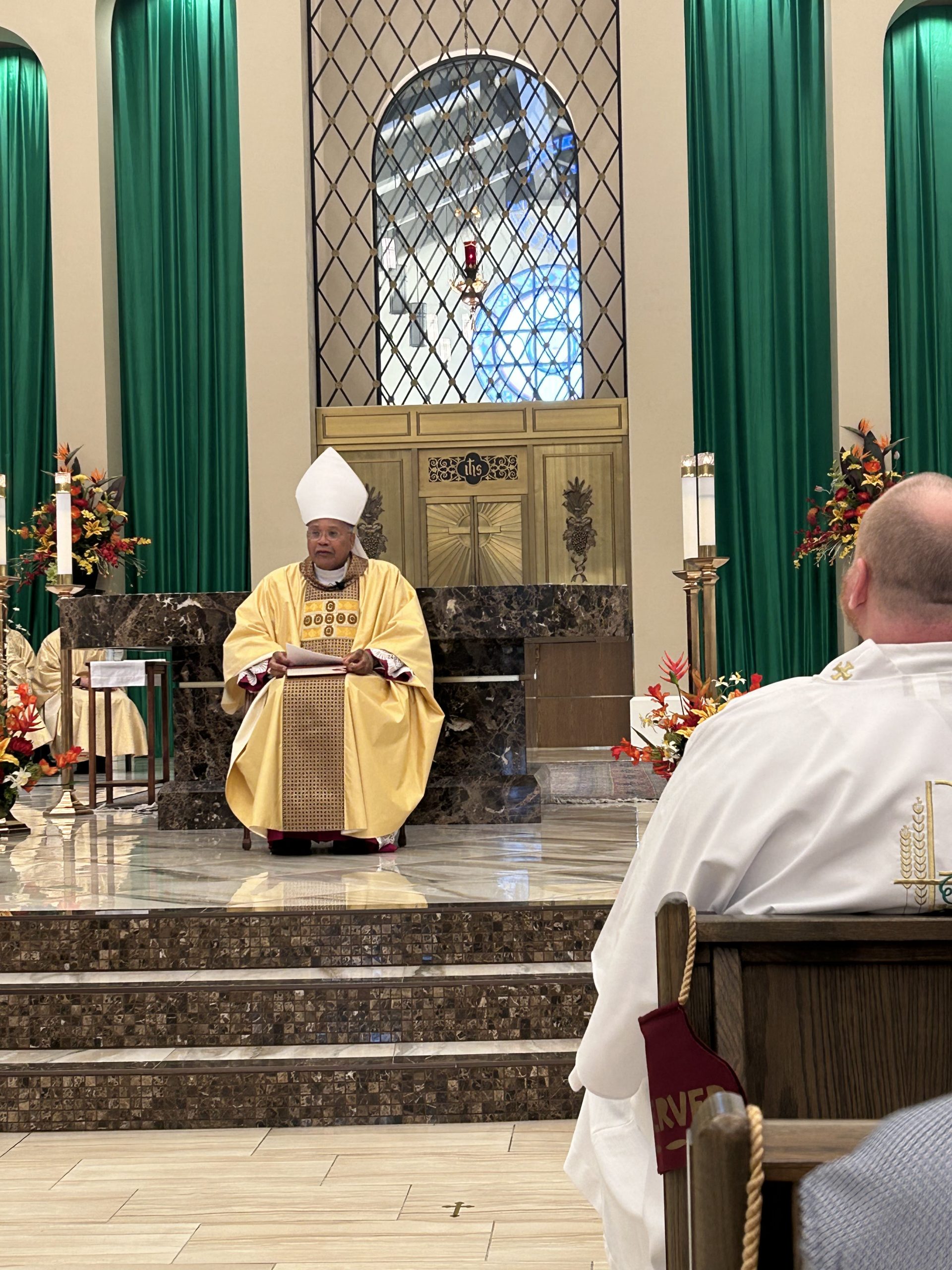 USA, Riverview, Florida: Timothy Childers, MIC, is ordained to the ...