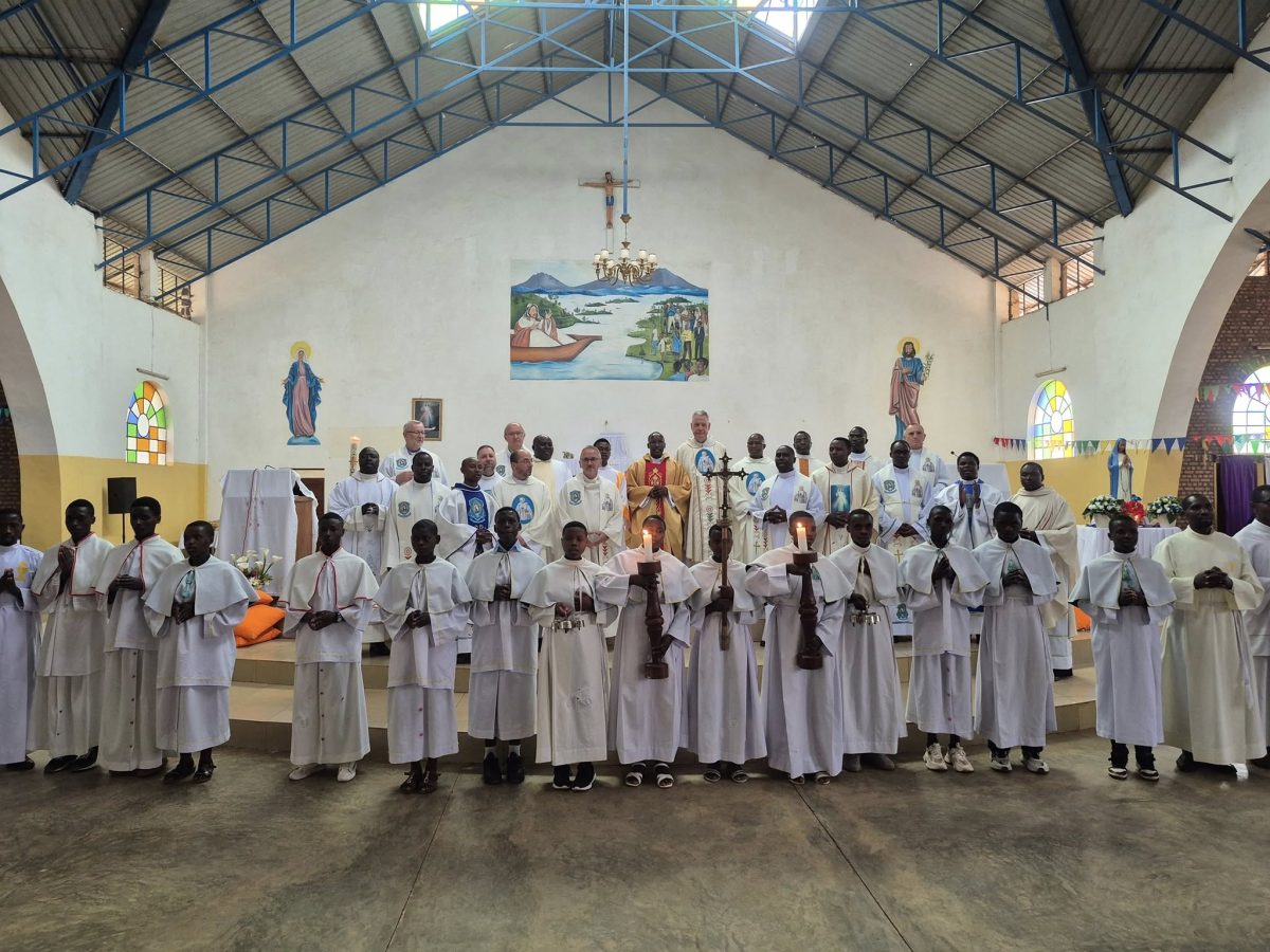 Mwange, Rwanda: Fr. Celestin Ntezimana, MIC, celebrated his first Holy ...